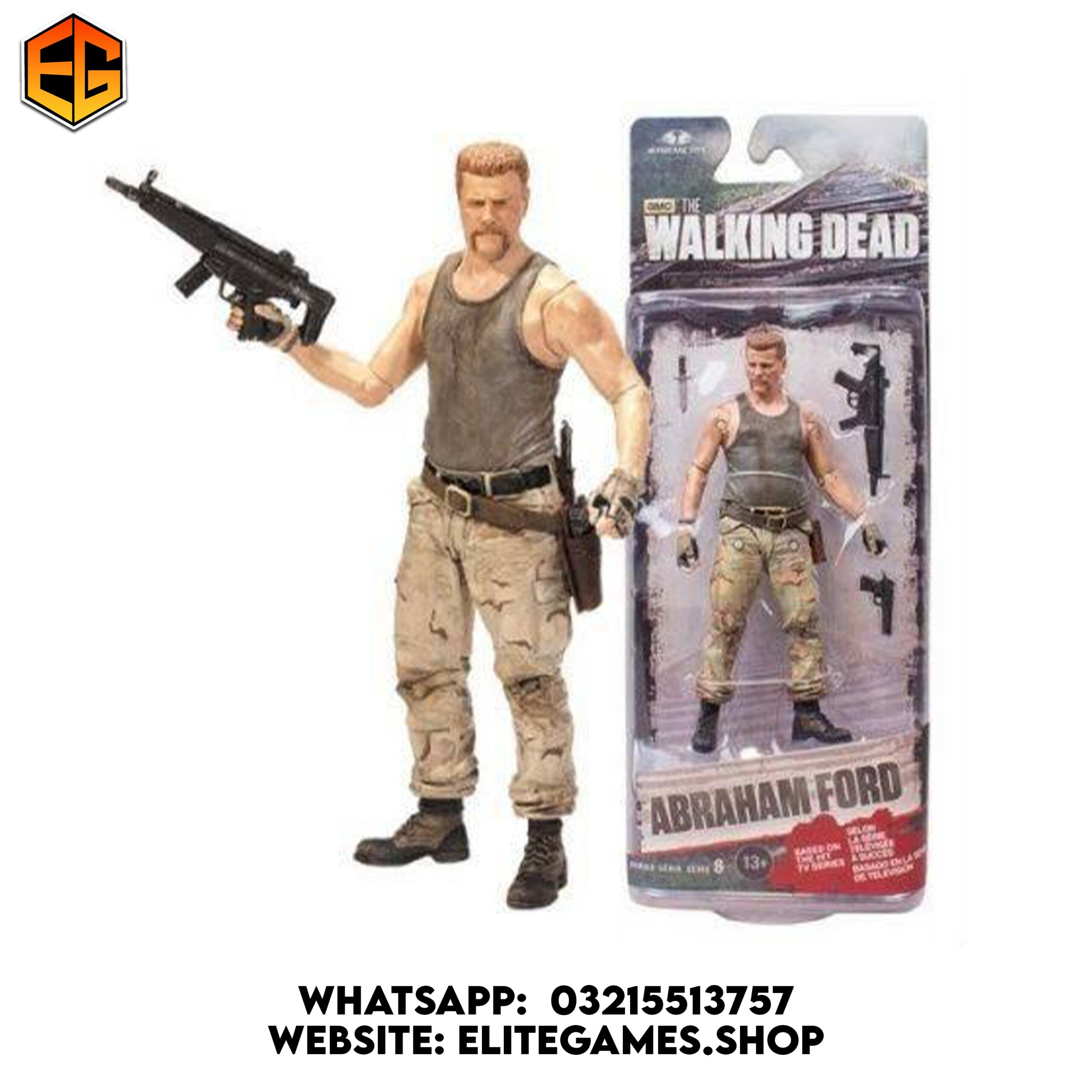 McFarlane Toys The Walking Dead AMC TV Series 6 Abraham Ford Action ...